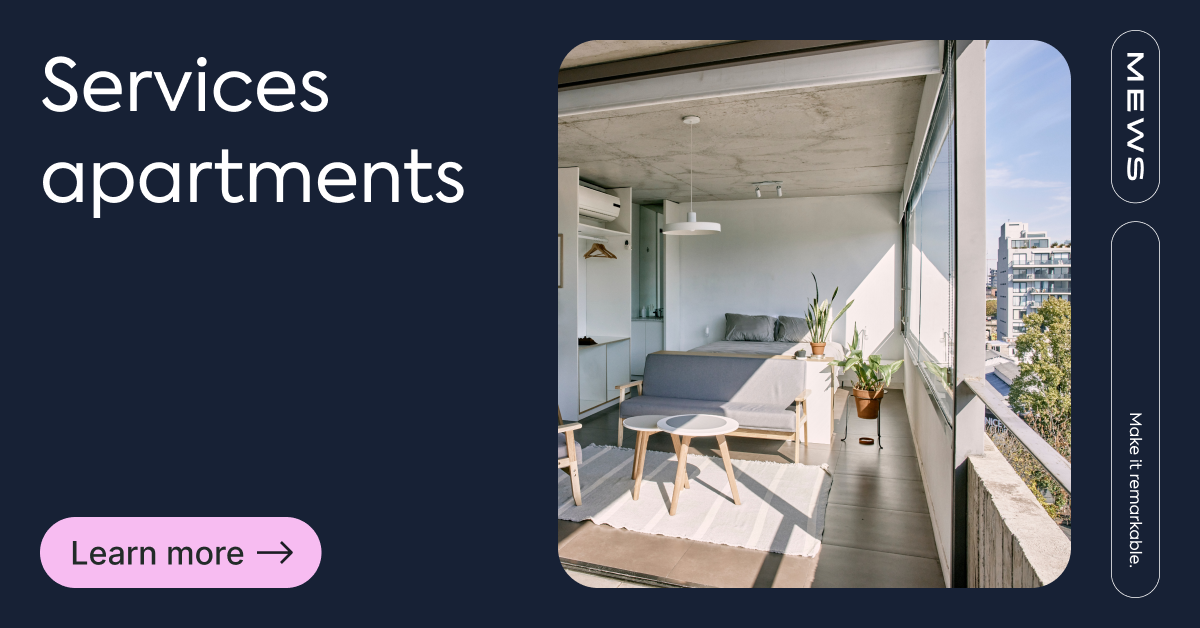 Serviced Apartment Management Software | Mews PMS